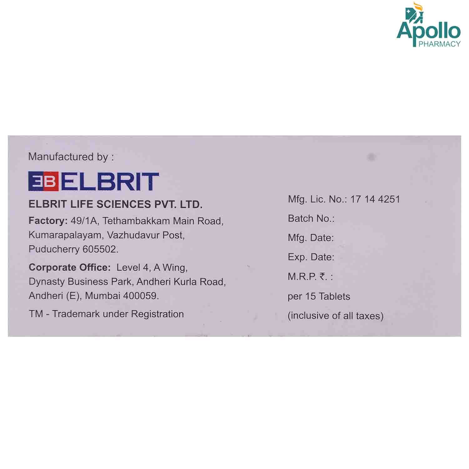 Rozula 20mg Tablet 15's Price, Uses, Side Effects, Composition - Apollo ...