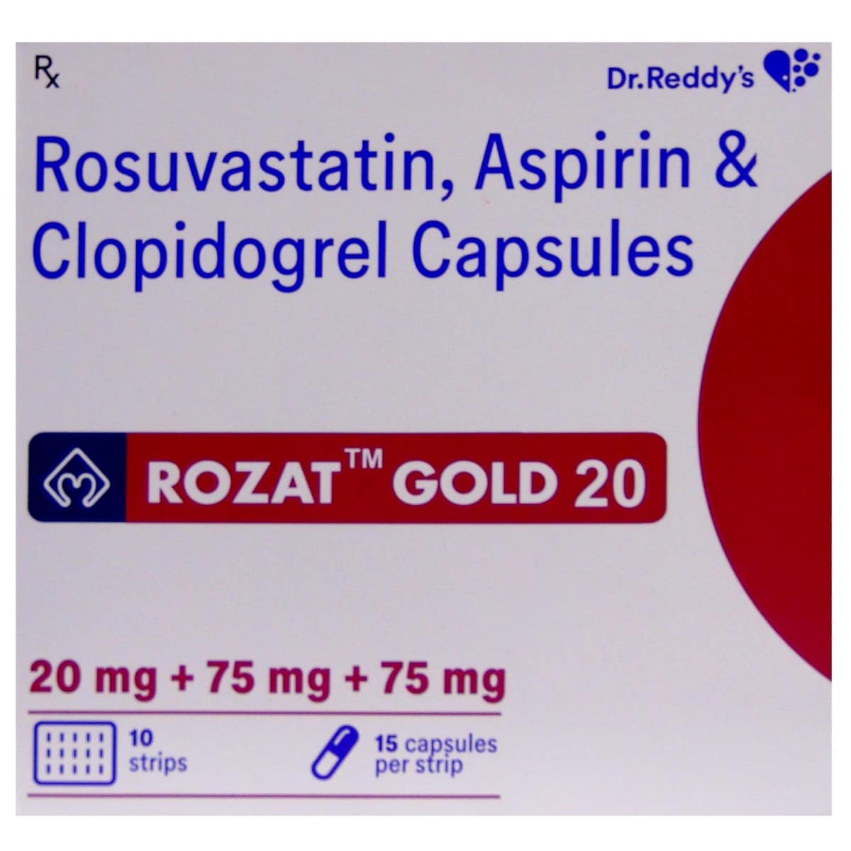 Rozat Gold 20 Capsule 15's Price, Uses, Side Effects, Composition ...