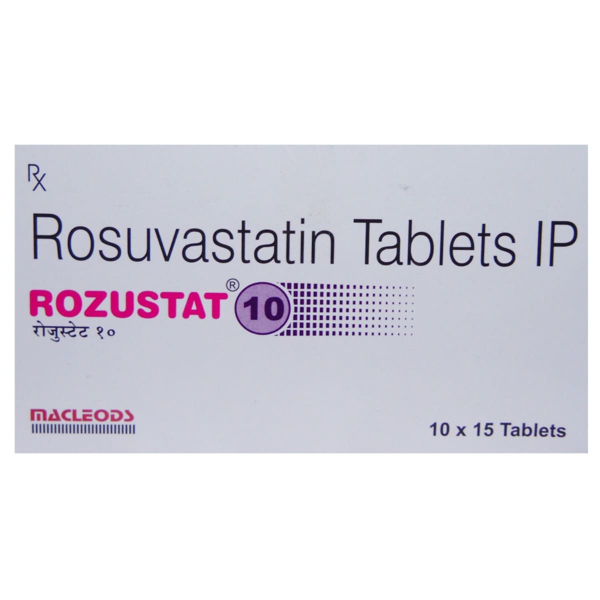 Rozustat 10 Tablet 15's Price, Uses, Side Effects, Composition - Apollo ...