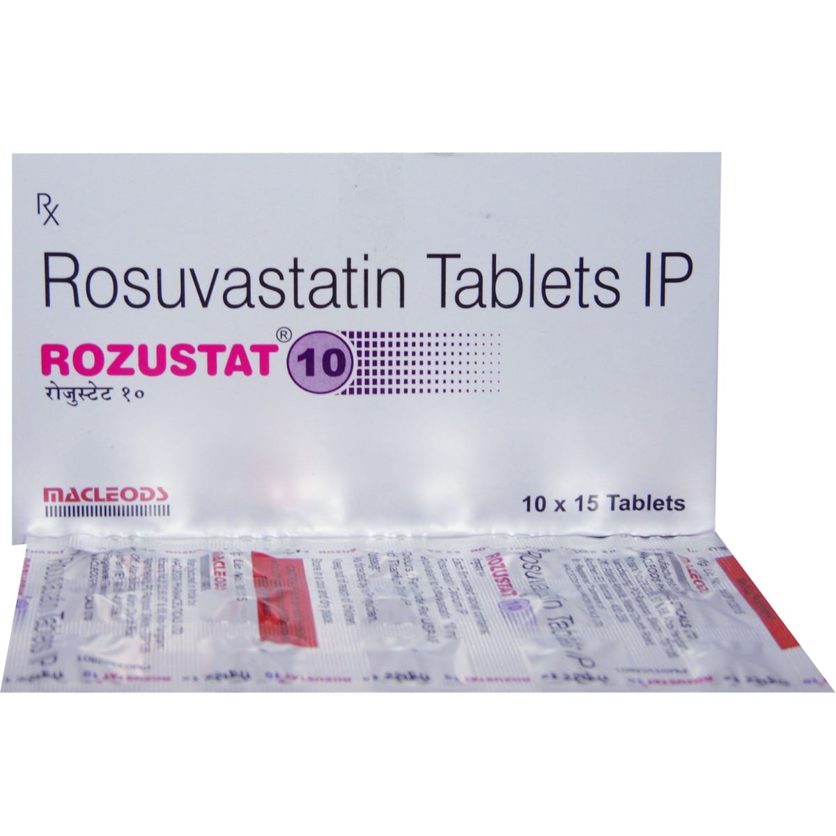 Rozustat 10 Tablet 15's Price, Uses, Side Effects, Composition - Apollo ...