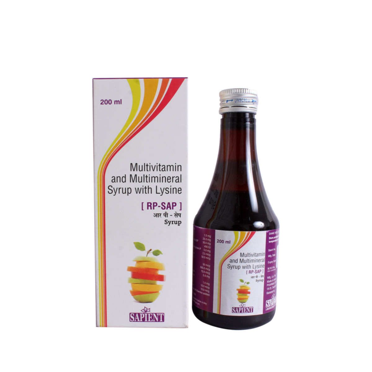 Rp Sap Syrup 200 ml Price, Uses, Side Effects, Composition - Apollo ...