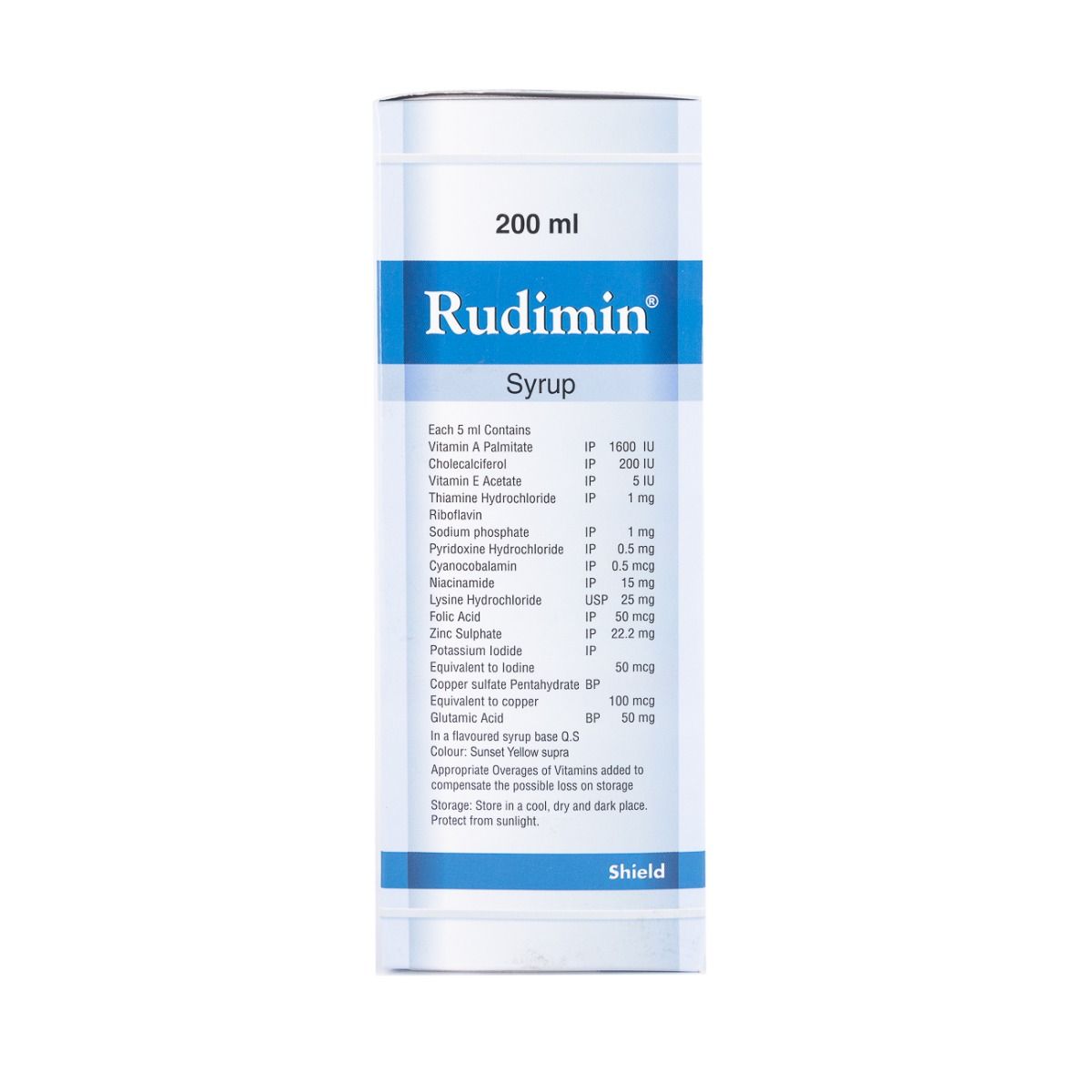 Rudimin Syrup 200 ml Price, Uses, Side Effects, Composition - Apollo ...