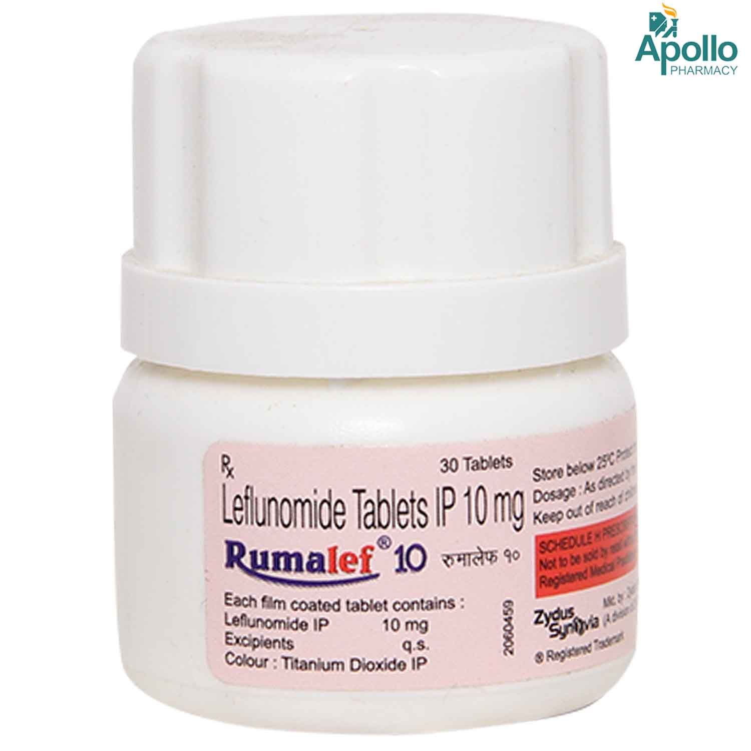 Rumalef 10 Tablet 10's Price, Uses, Side Effects, Composition - Apollo ...