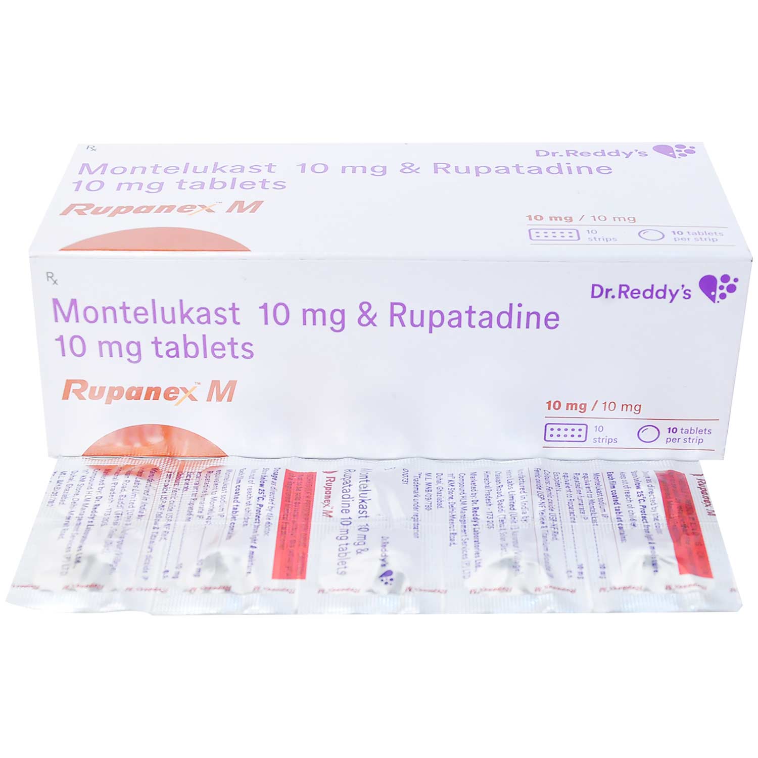 Rupanex M Tablet 10's Price, Uses, Side Effects, Composition - Apollo ...
