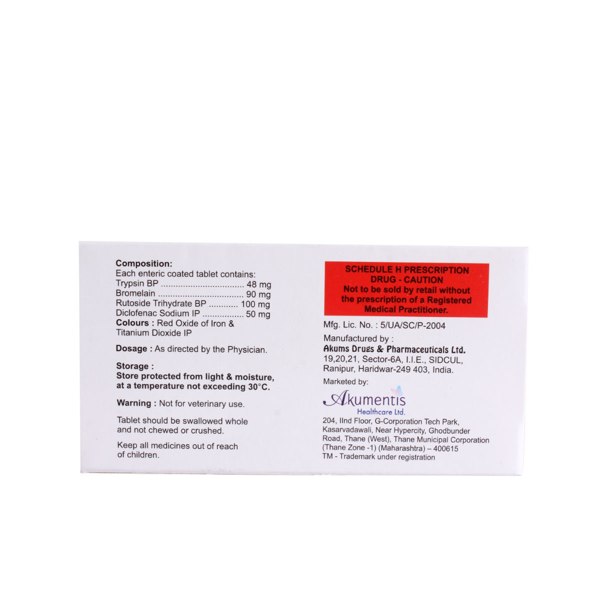 RUTOFLAM TABLET Price, Uses, Side Effects, Composition - Apollo Pharmacy