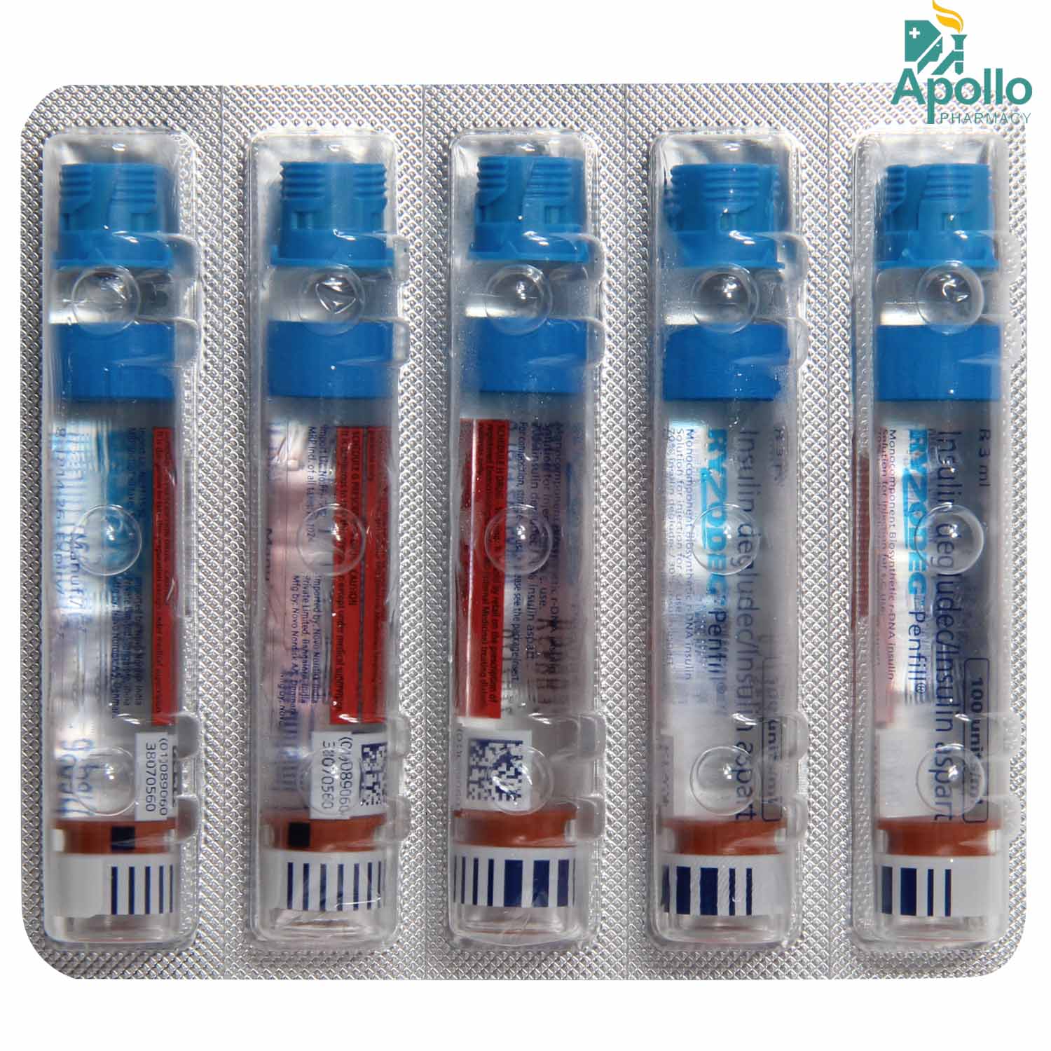 Ryzodeg 100IU/ml Penfill 3 ml Price, Uses, Side Effects, Composition ...