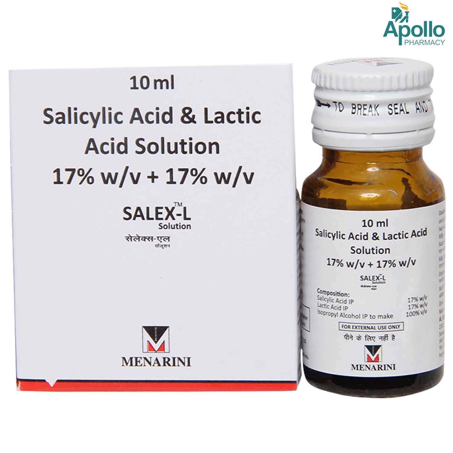 Salex-L Solution 10 ml Price, Uses, Side Effects, Composition - Apollo ...