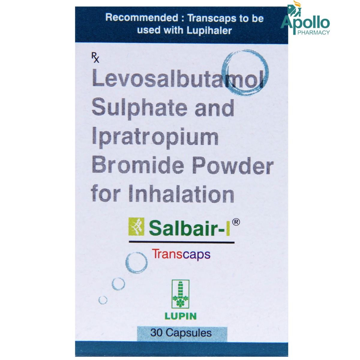 Salbair I Transcaps 30's Price, Uses, Side Effects, Composition ...