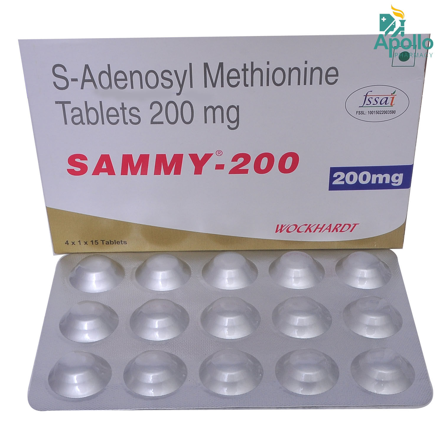 Sammy 200 Tablet 10's Price, Uses, Side Effects, Composition - Apollo ...