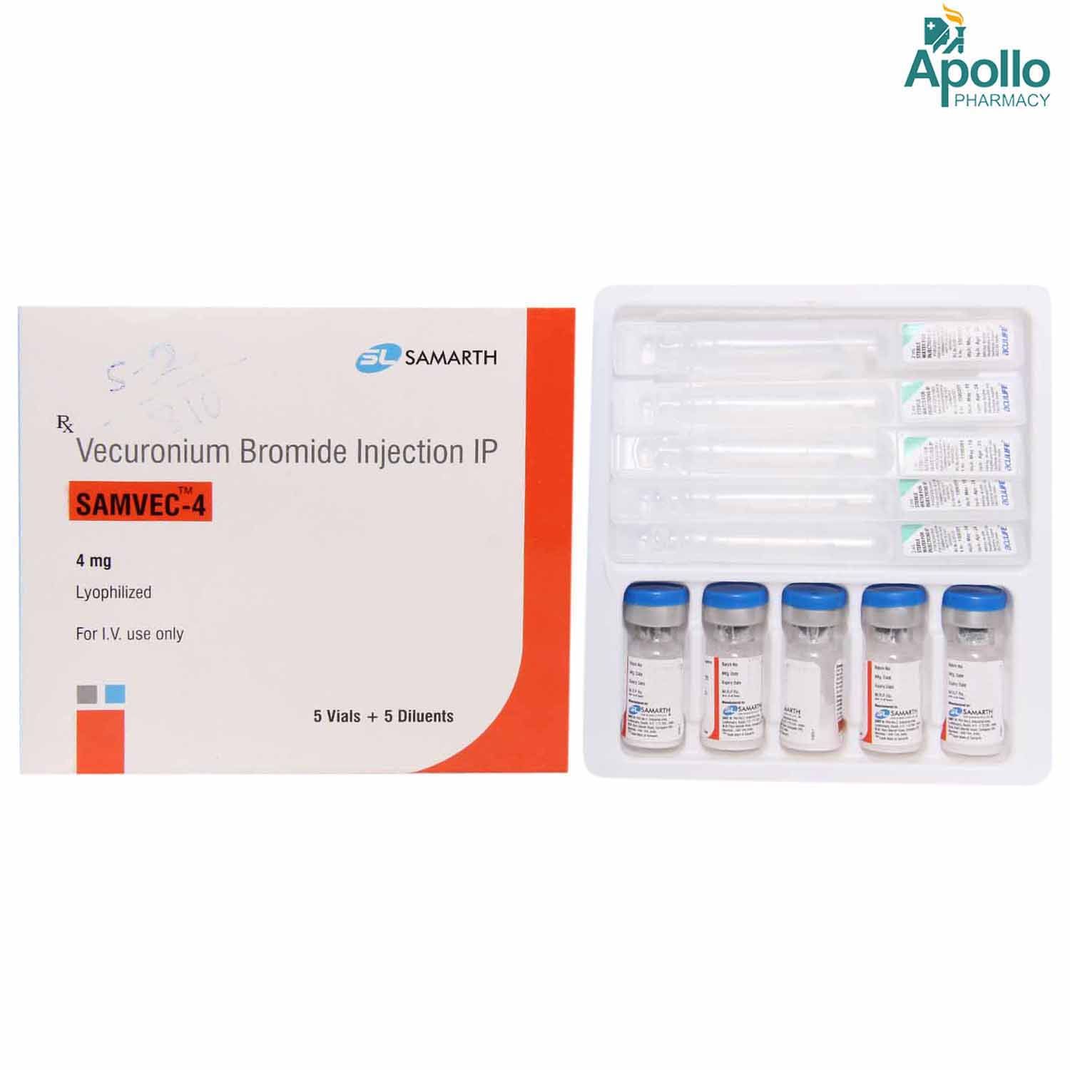 Samvec -4mg Injection Price, Uses, Side Effects, Composition - Apollo ...