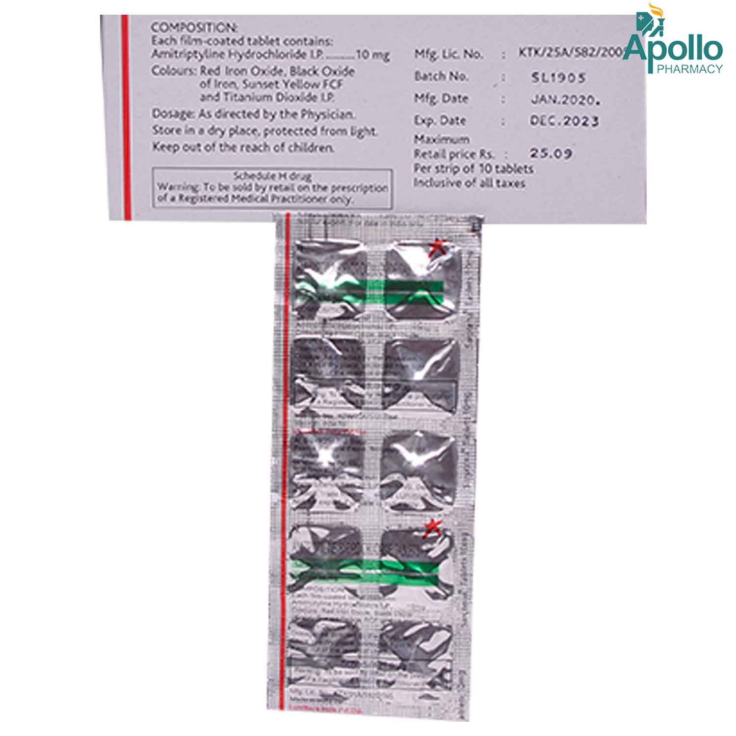 Sarotena Tablet 10's Price, Uses, Side Effects, Composition - Apollo ...