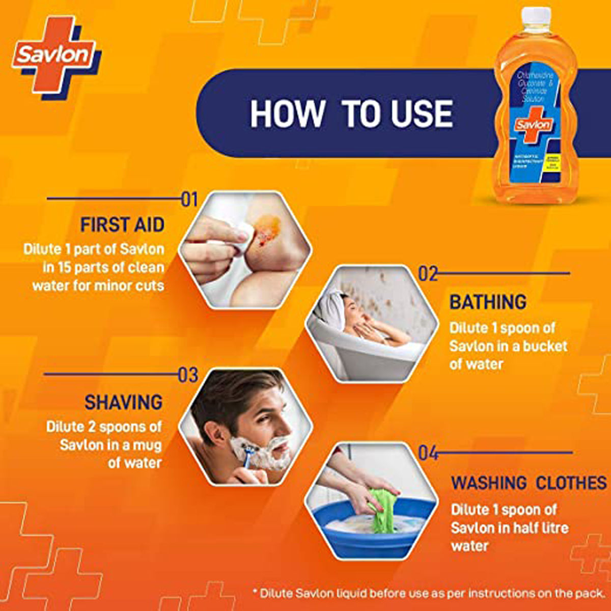 Savlon Antiseptic Disinfectant Liquid, 100 ml (2x50 ml) Price, Uses ...