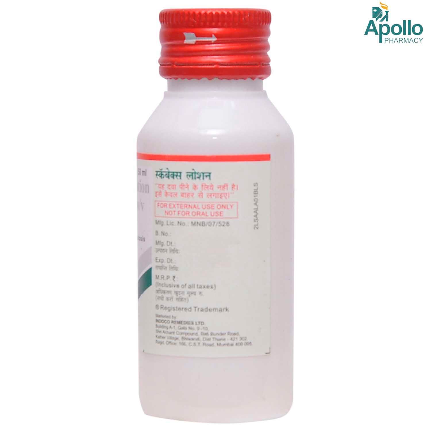 SCABEX LOTION 50ML Price, Uses, Side Effects, Composition - Apollo Pharmacy