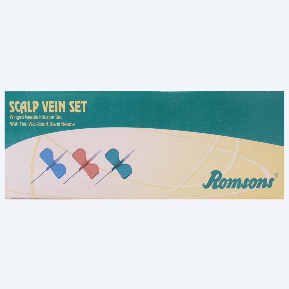 Scalp Vein Set 23g Rom Price, Uses, Side Effects, Composition - Apollo ...