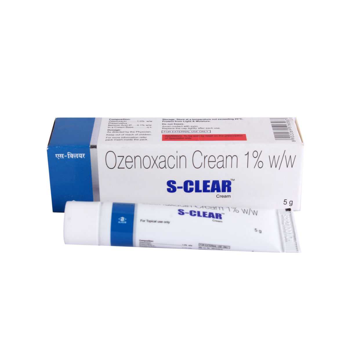 S-Clear Cream 5 gm Price, Uses, Side Effects, Composition - Apollo Pharmacy