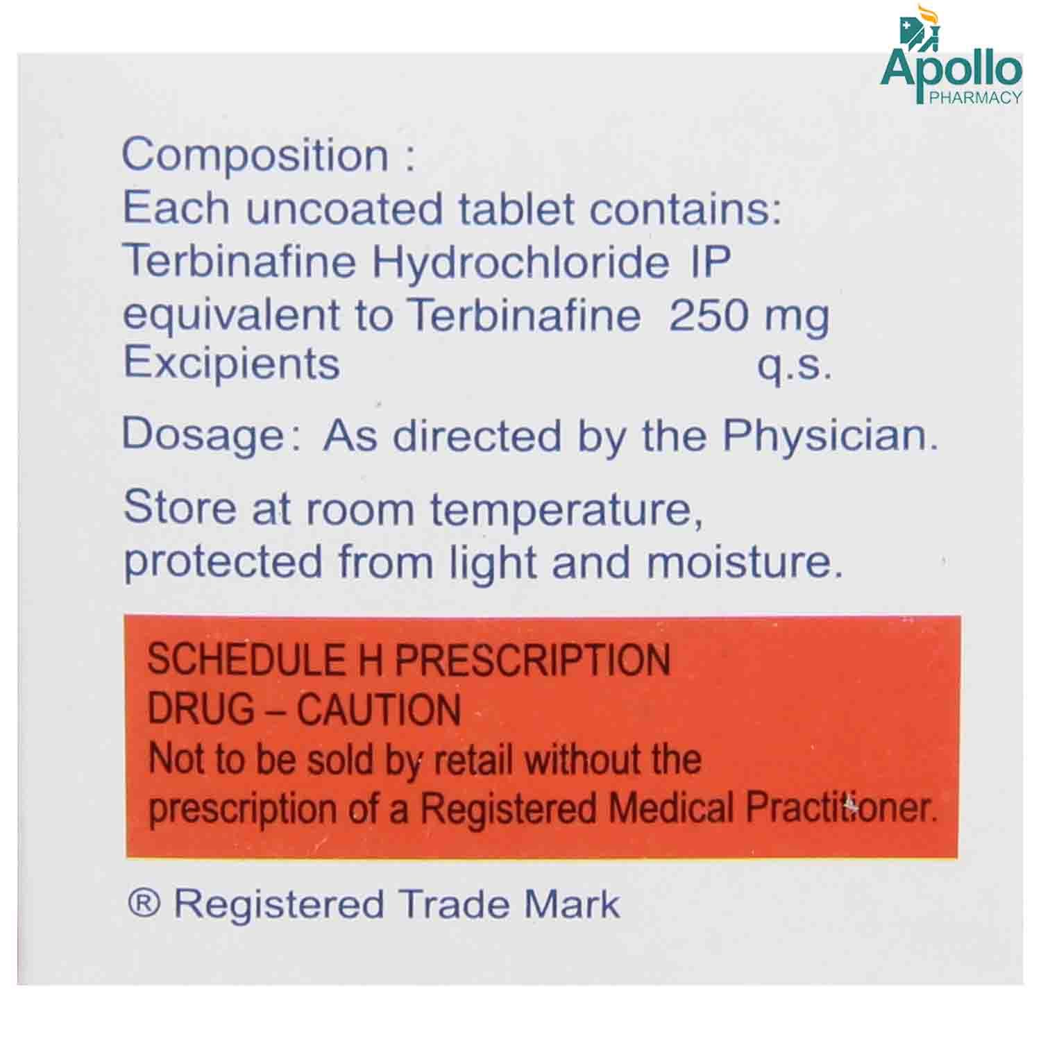 Sebifin Tablet 15's Price, Uses, Side Effects, Composition - Apollo ...