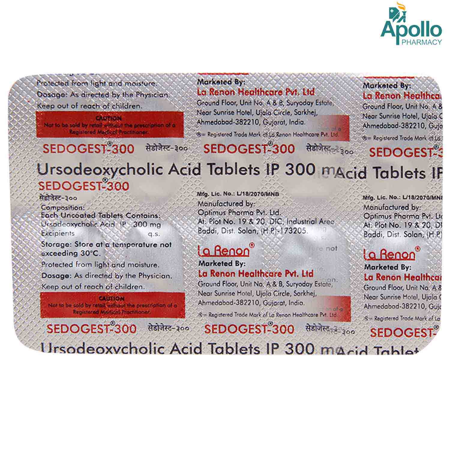 Sedogest-300 Tablet 10's Price, Uses, Side Effects, Composition ...