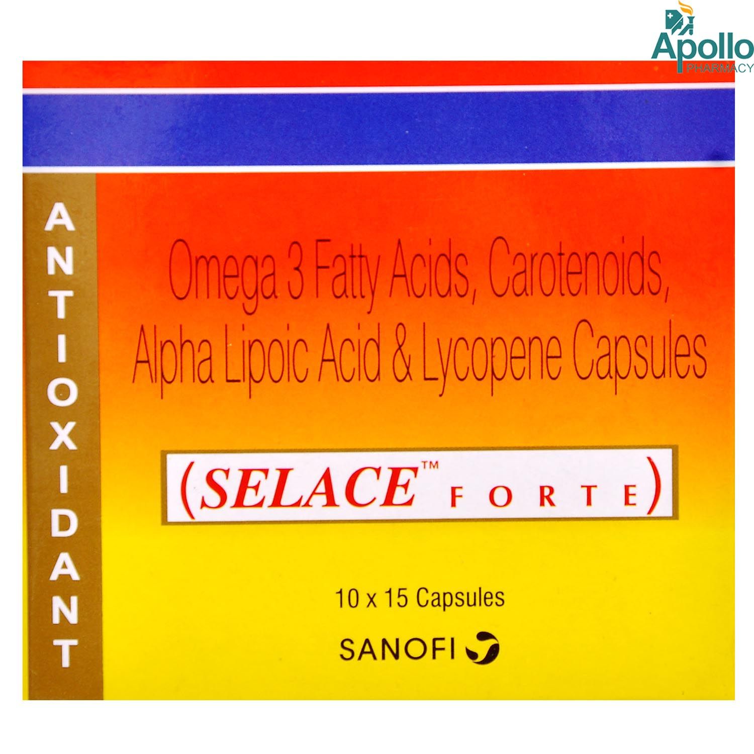 Selace Forte Capsule 15's Price, Uses, Side Effects, Composition ...