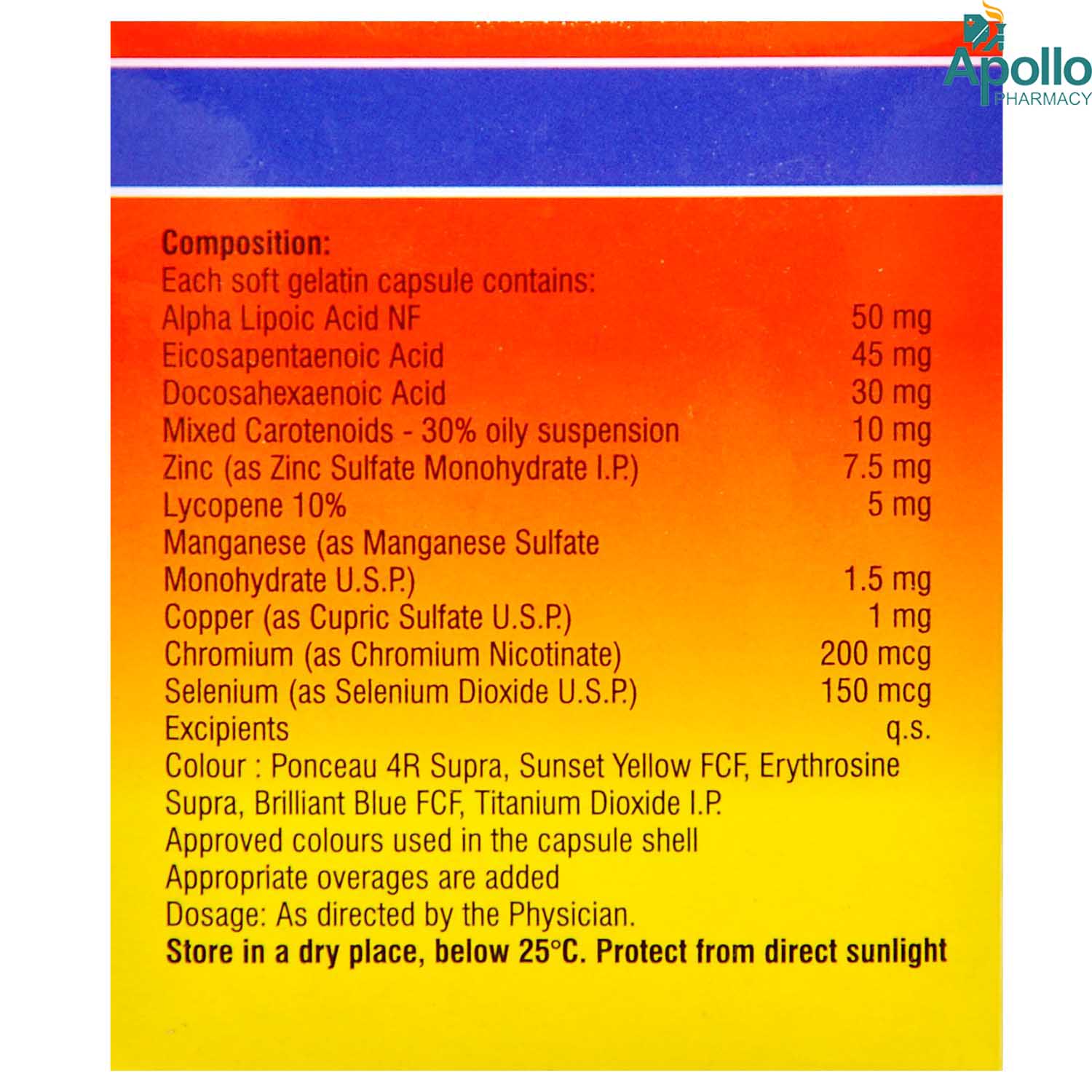 Selace Forte Capsule 15's Price, Uses, Side Effects, Composition ...