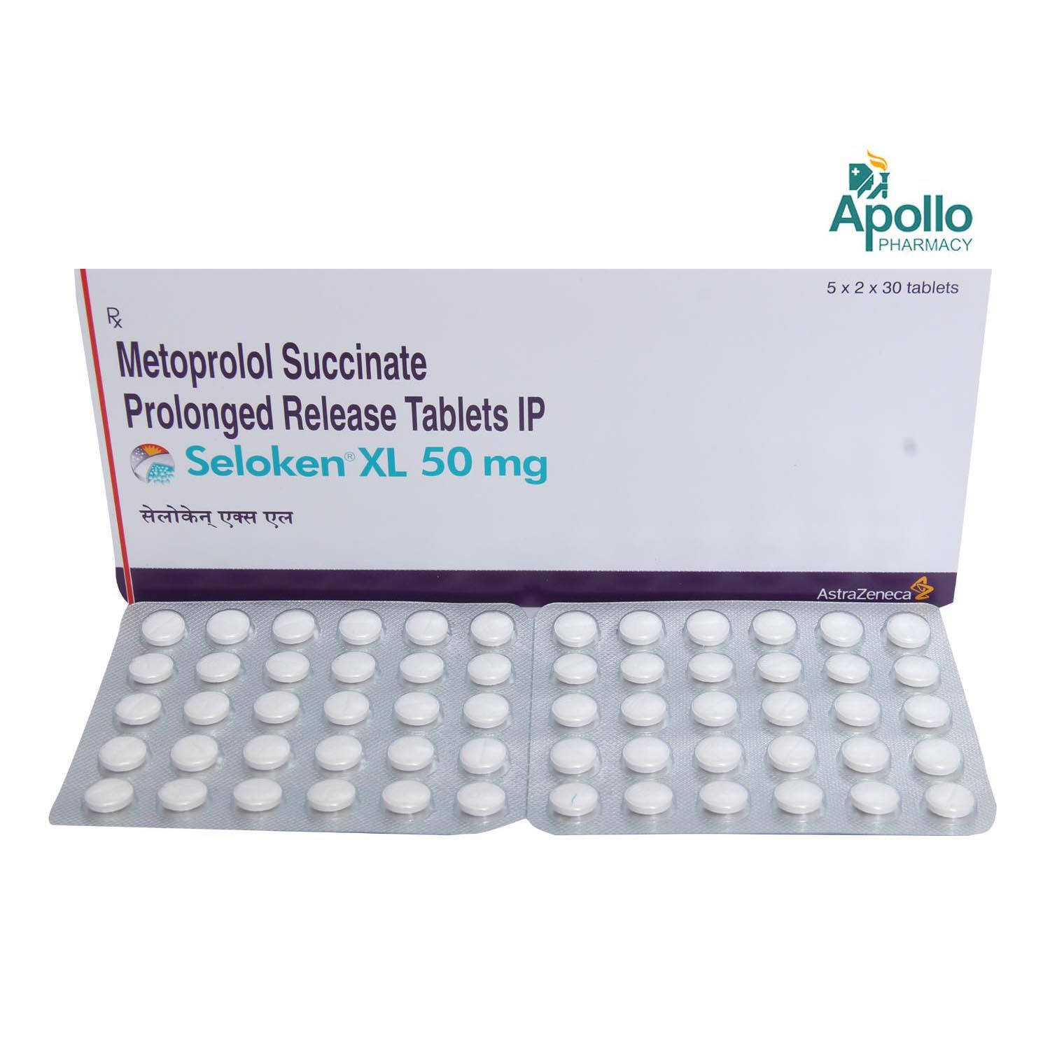 Seloken XL 50 mg Tablet 30's Price, Uses, Side Effects, Composition ...