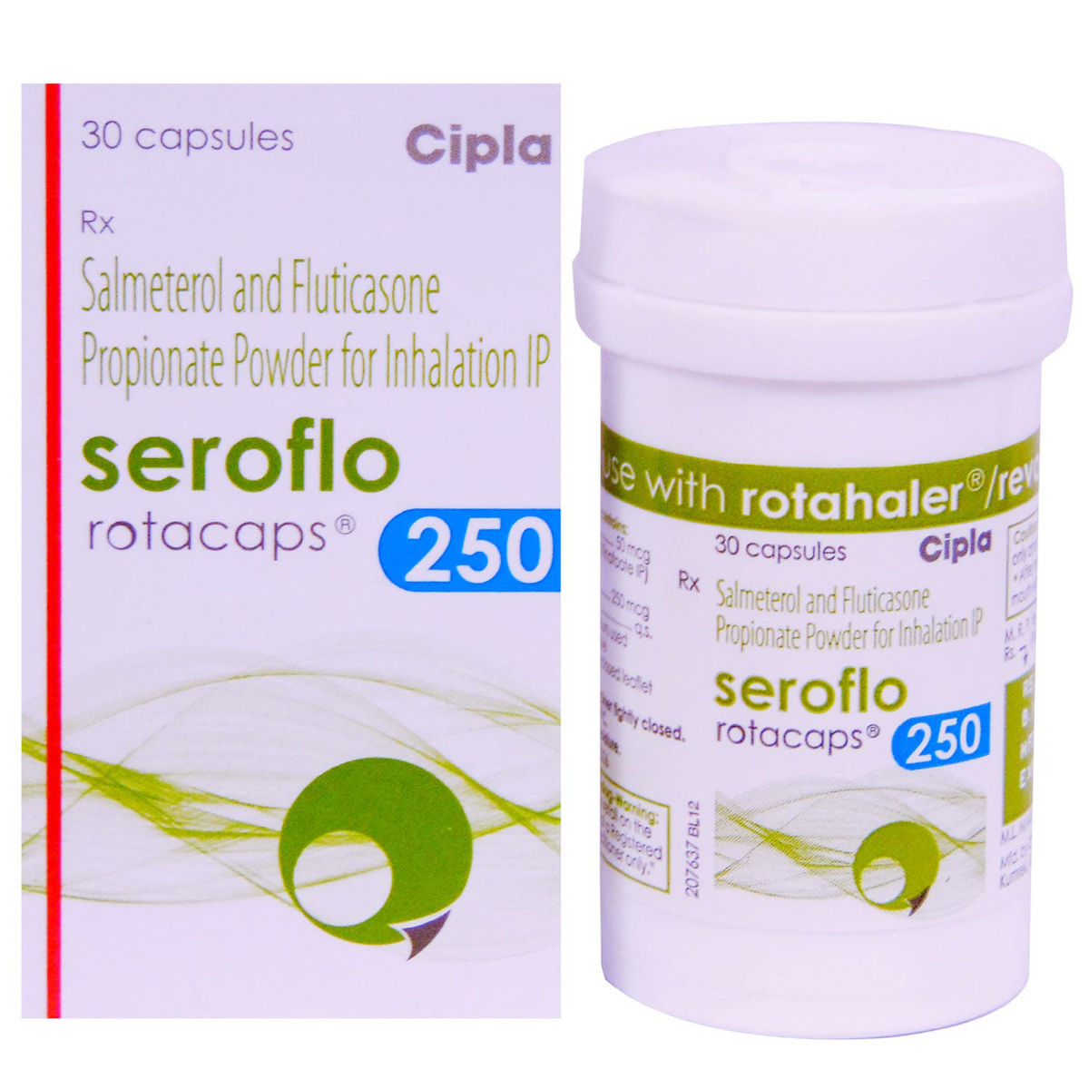 Seroflo 250 Rotacap 30's Price, Uses, Side Effects, Composition ...