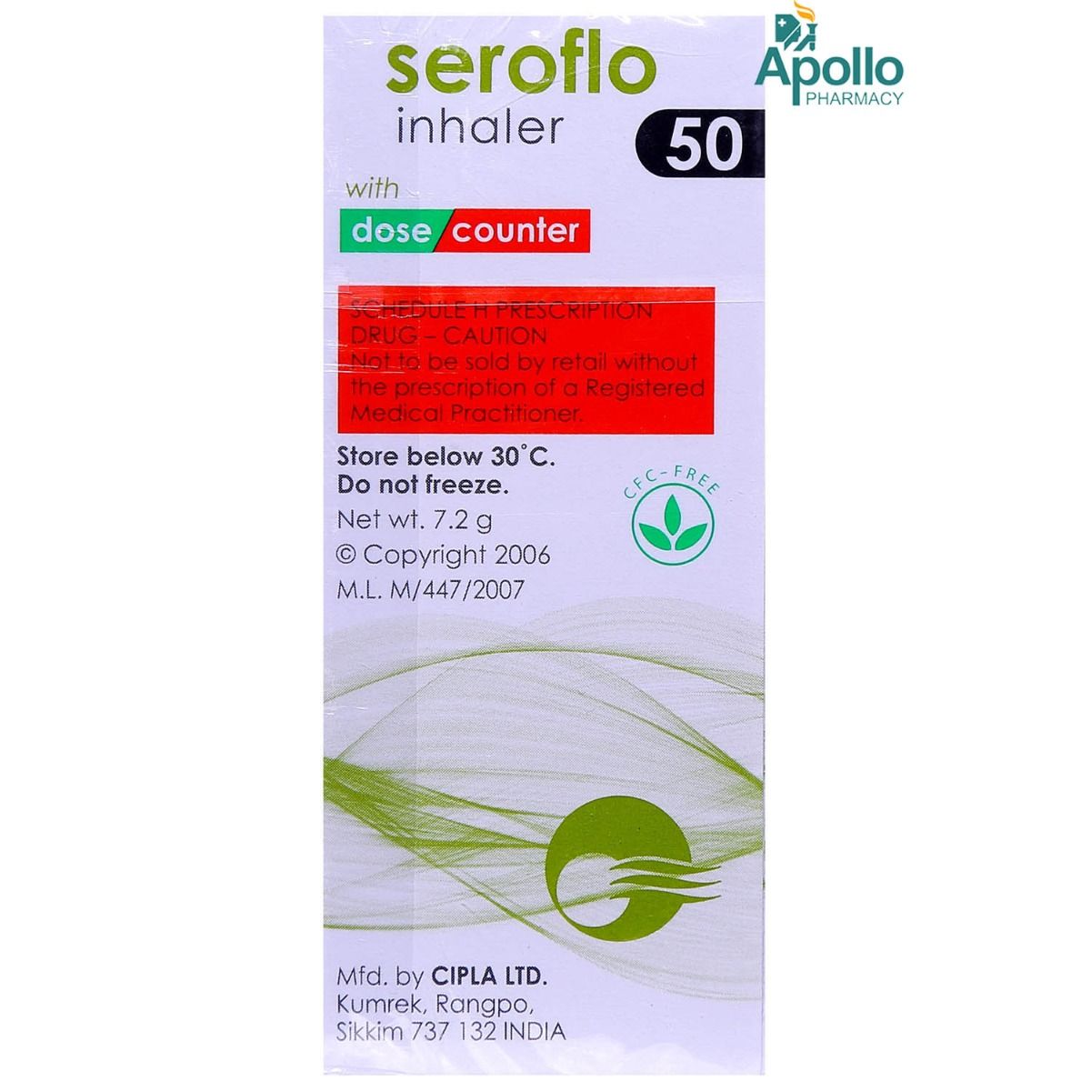 Seroflo 50 Inhaler 120 mdi Price, Uses, Side Effects, Composition ...