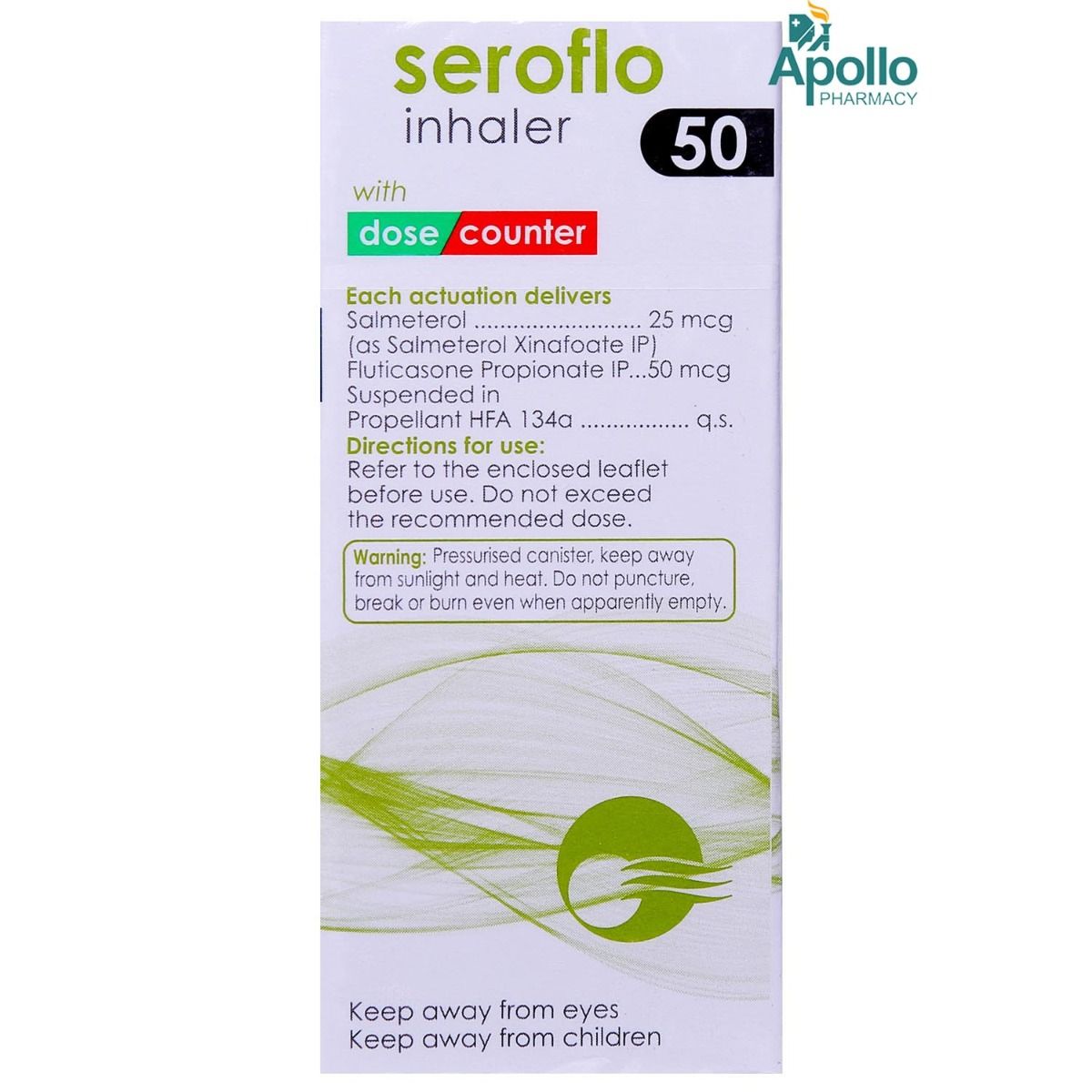 Seroflo 50 Inhaler Price, Uses, Side Effects, Composition - Apollo Pharmacy