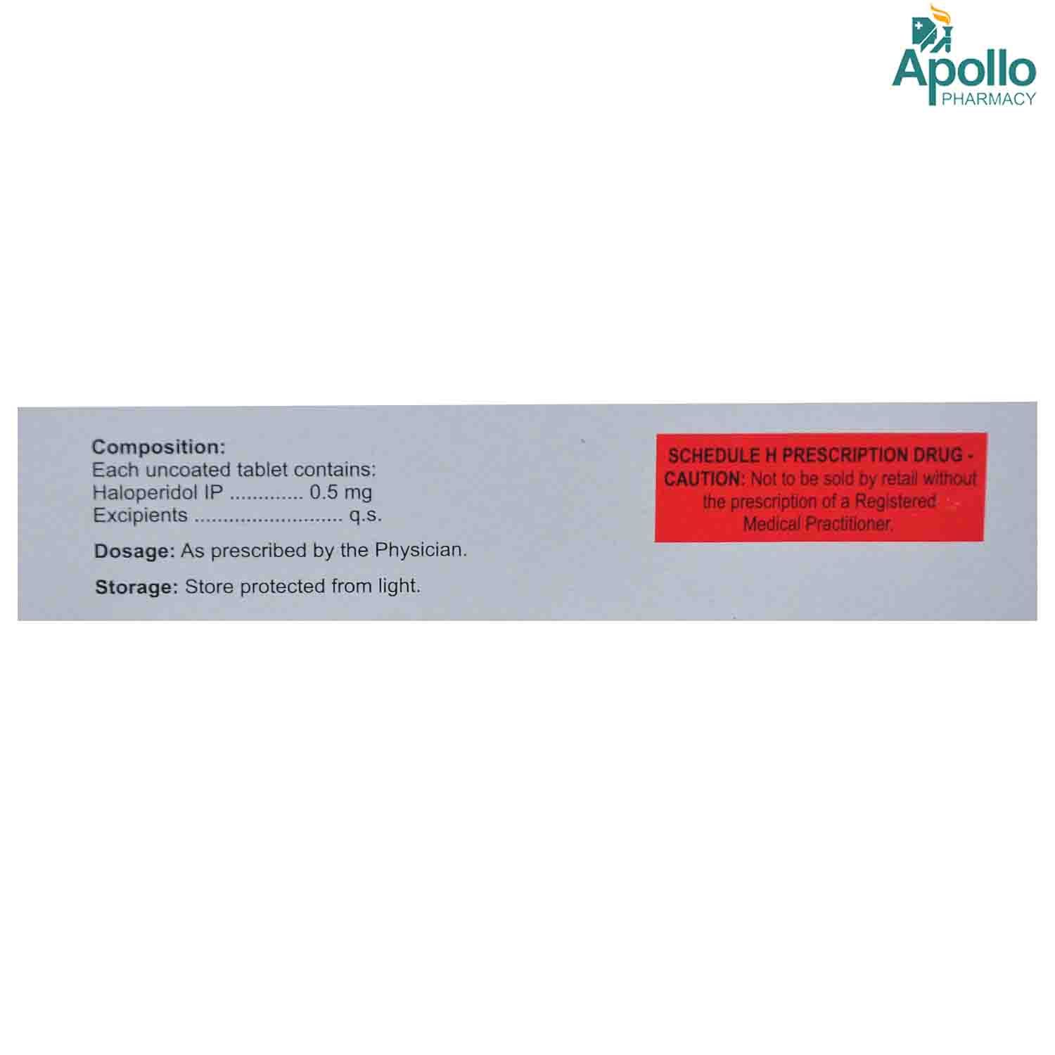 SERENACE 0.5MG TABLET Price, Uses, Side Effects, Composition - Apollo ...