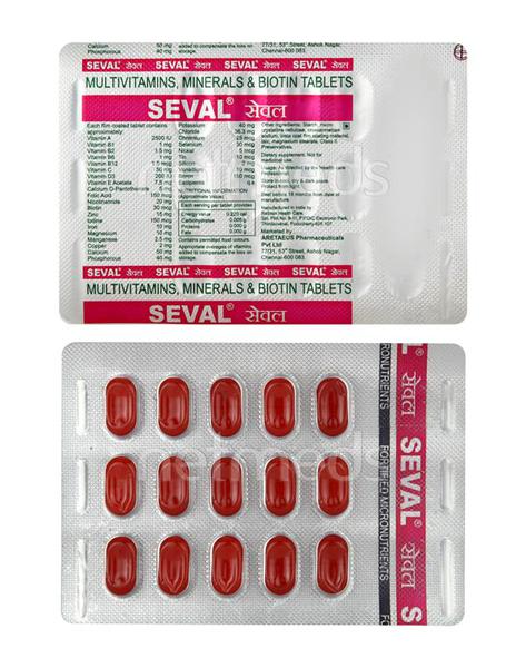 SEVAL TABLET 15'S Price, Uses, Side Effects, Composition - Apollo Pharmacy