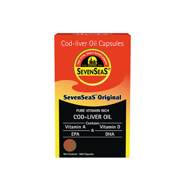 Sevenseas Original Cod-Liver Oil Capsule 500's Price, Uses, Side ...