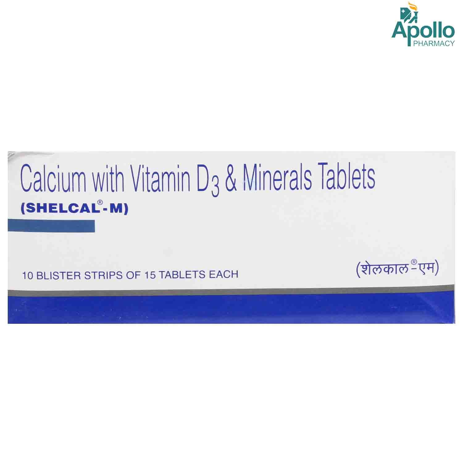 Shelcal-M Tablet 15's Price, Uses, Side Effects, Composition - Apollo ...