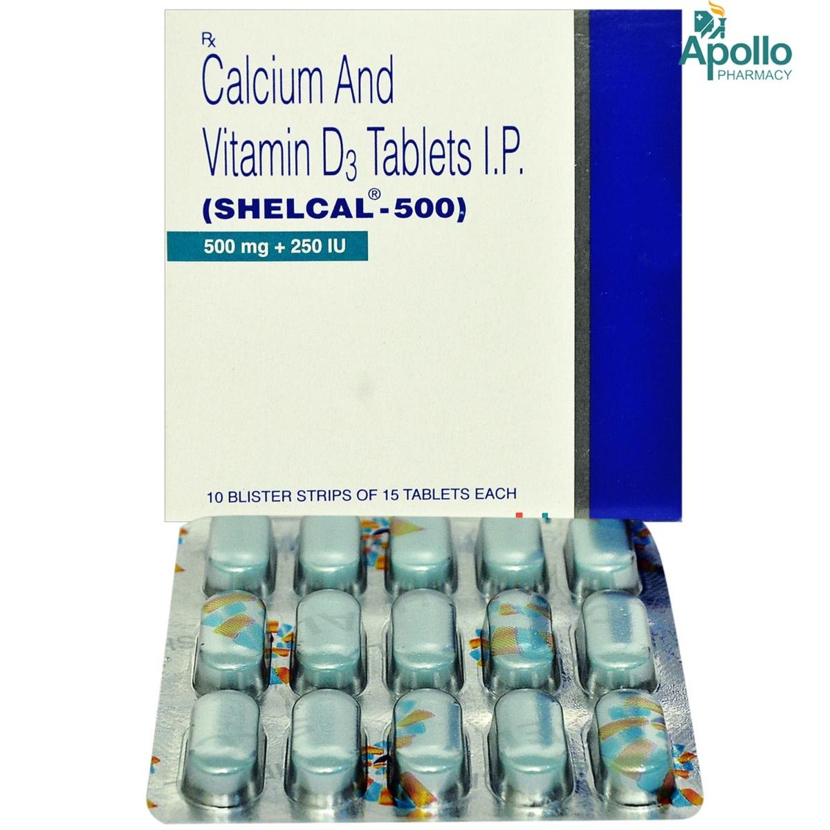 Shelcal-500 Tablet 15's Price, Uses, Side Effects, Composition - Apollo ...