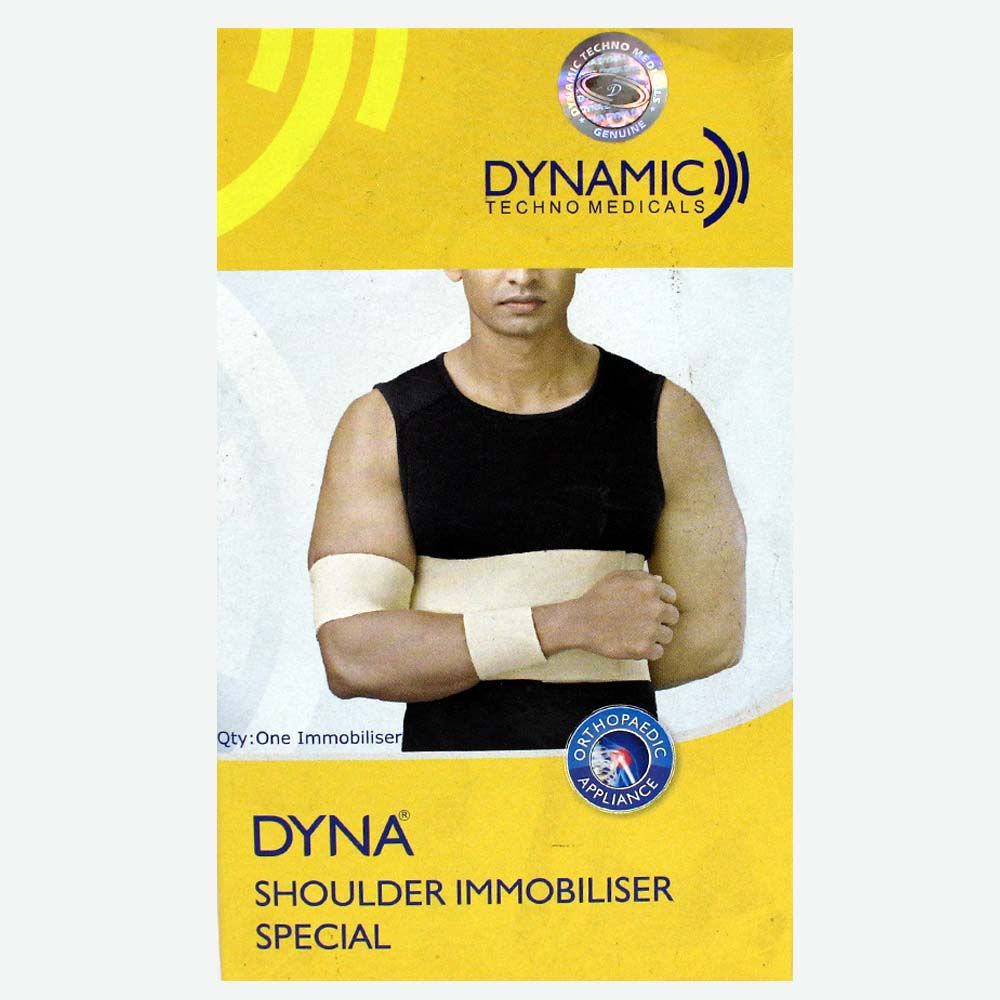 Dynamic Shoulder Immobilizer Spl Medium, 1 Count Price, Uses, Side ...