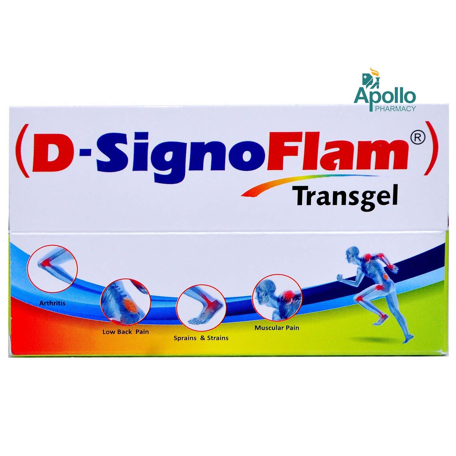 SIGNOFLAM D TRANSGEL 30GM Price, Uses, Side Effects, Composition ...