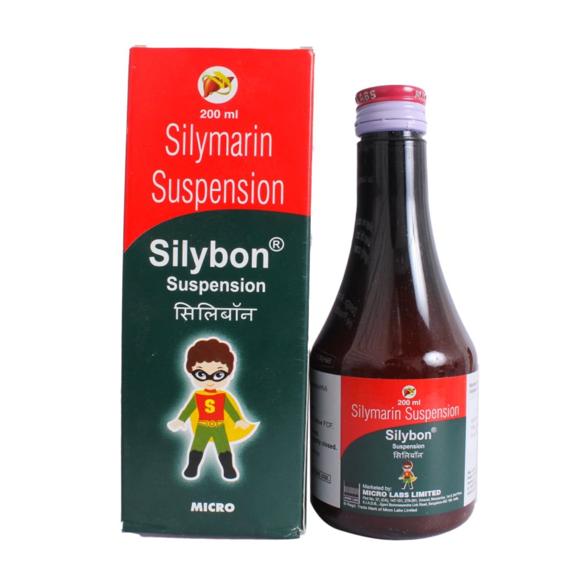 Silybon Suspension 200 ml Price, Uses, Side Effects, Composition ...