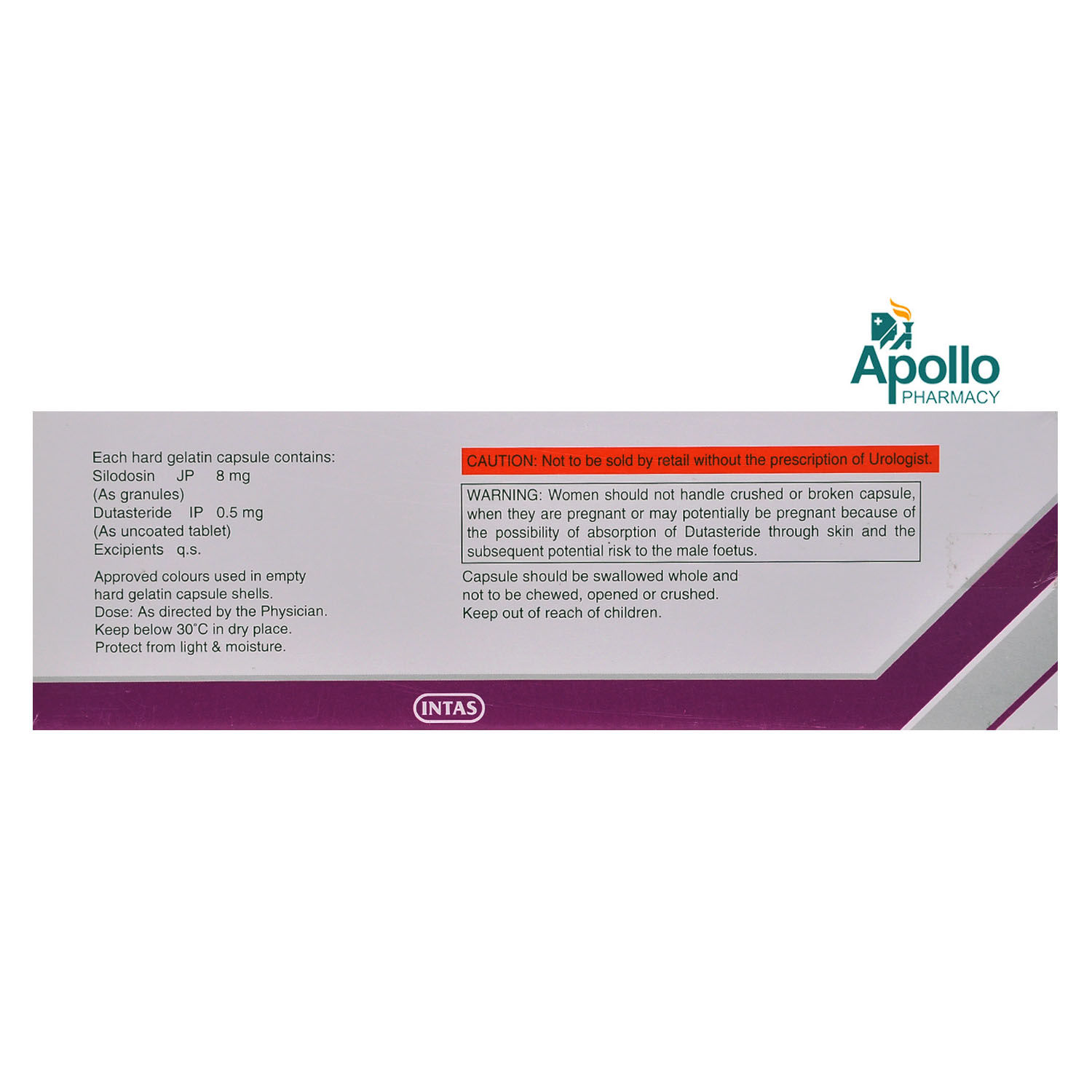 Silotime-D Capsule 10's Price, Uses, Side Effects, Composition - Apollo ...