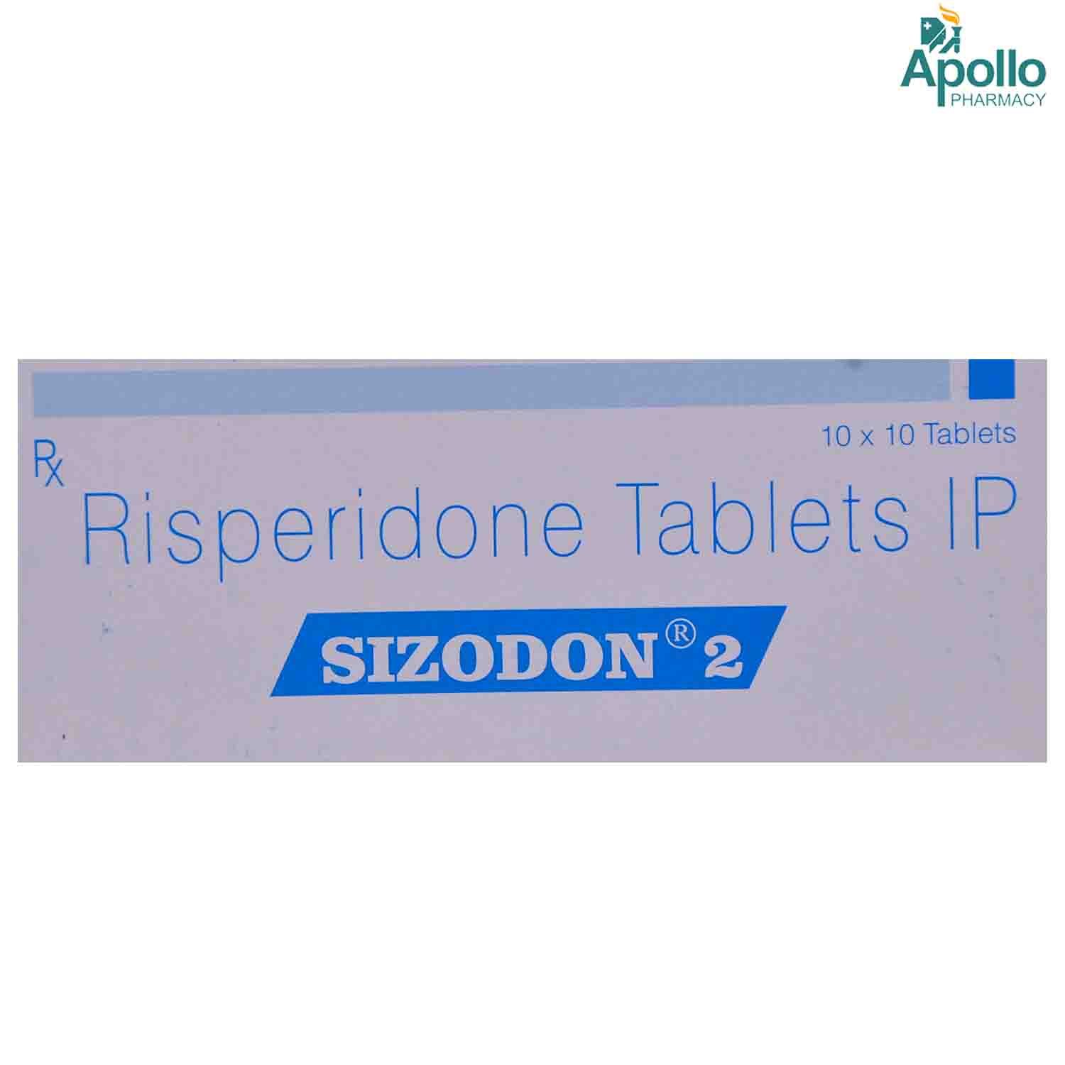 Sizodon 2 Tablet 10's Price, Uses, Side Effects, Composition - Apollo ...