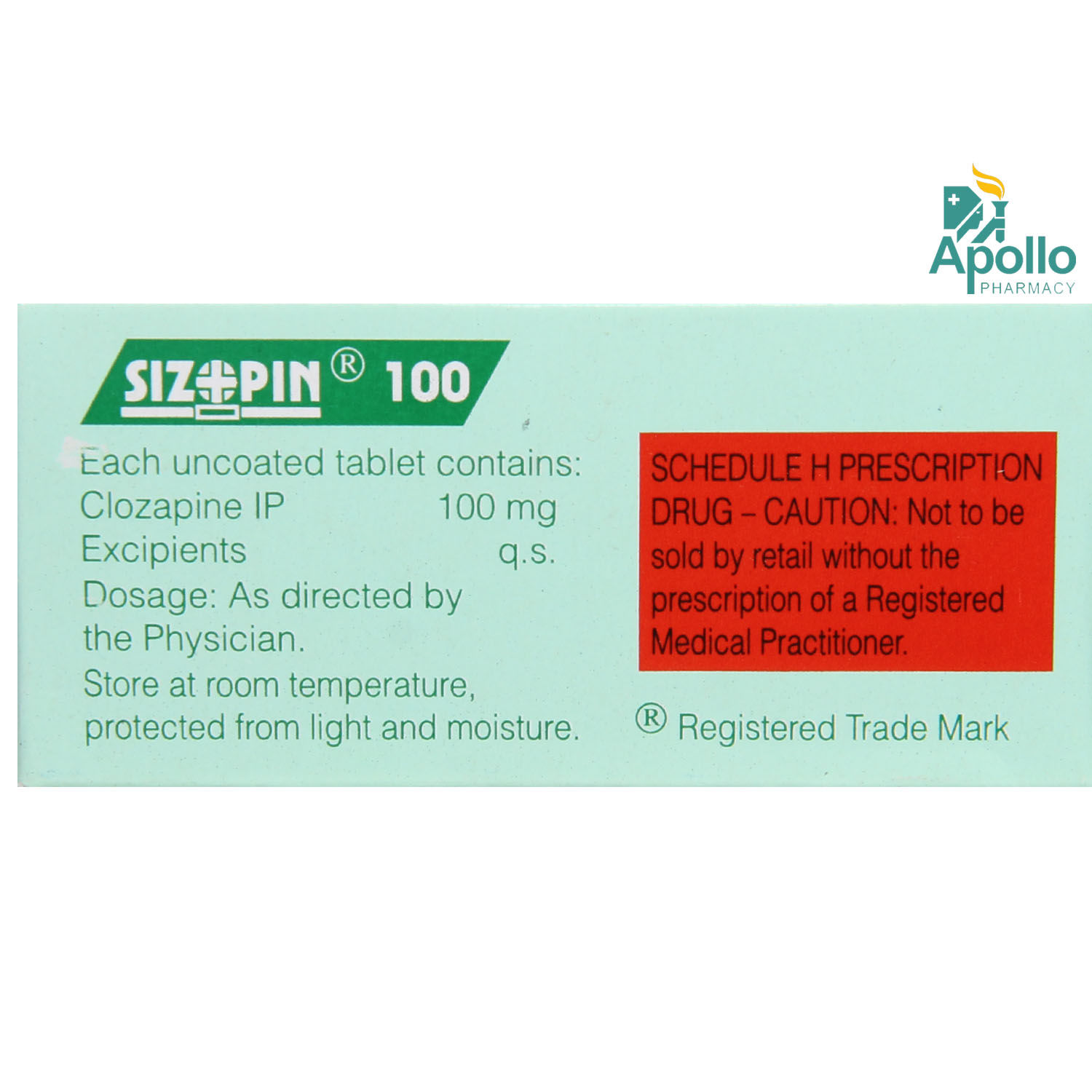 Sizopin 100 Tablet 10's Price, Uses, Side Effects, Composition - Apollo ...