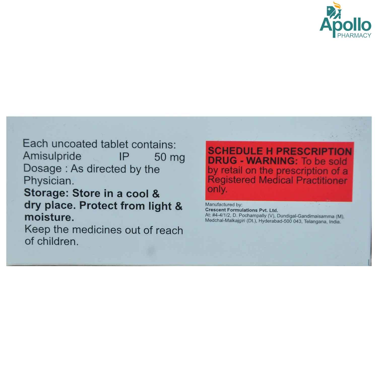 SIZOPRIDE 50MG TABLET Price, Uses, Side Effects, Composition - Apollo ...