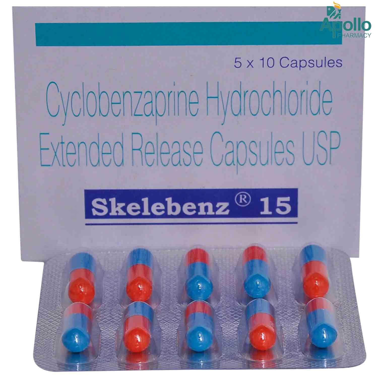 SKELEBENZ 15MG CAPSULE Price, Uses, Side Effects, Composition - Apollo ...