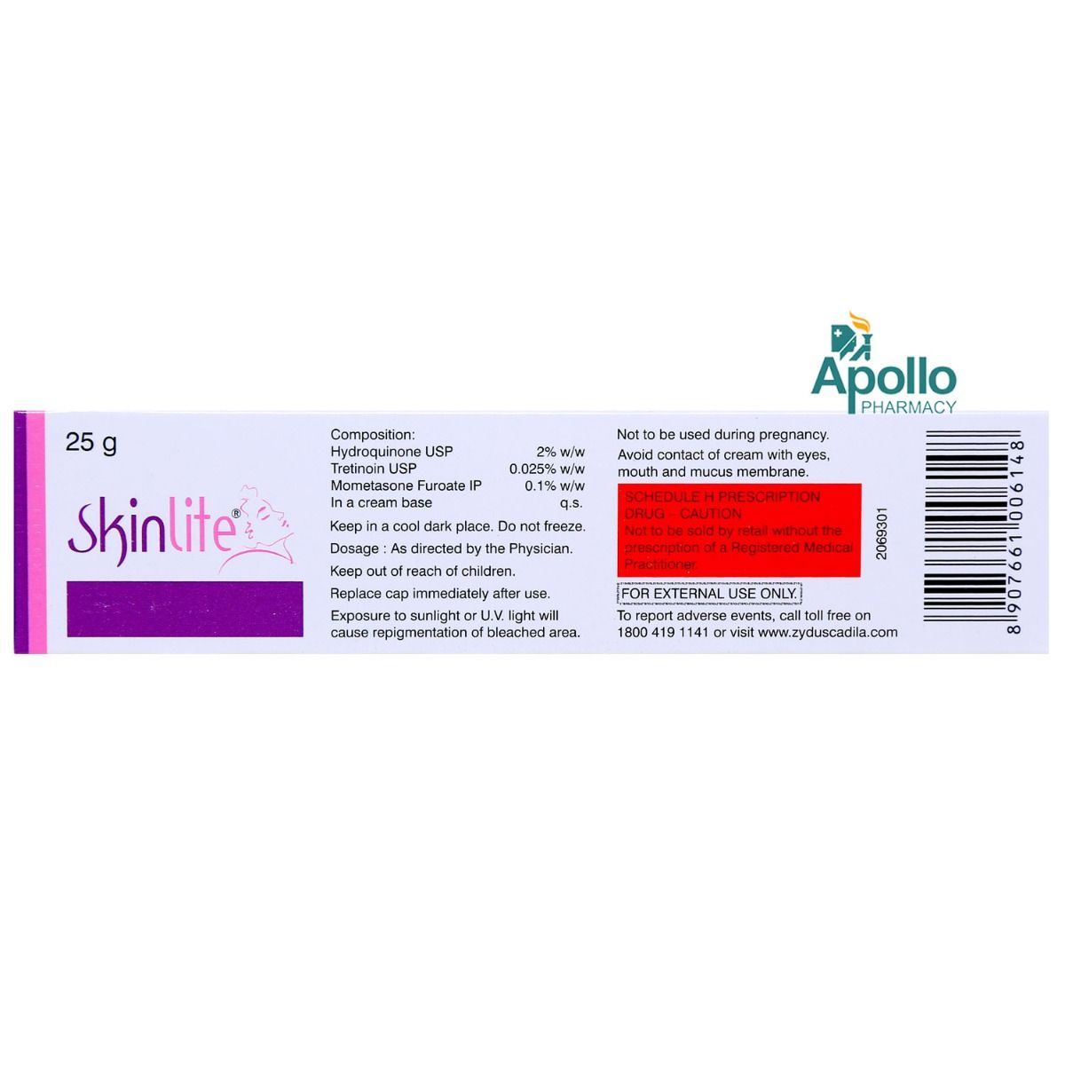 SkinLite Cream 25 gm Price, Uses, Side Effects, Composition - Apollo ...
