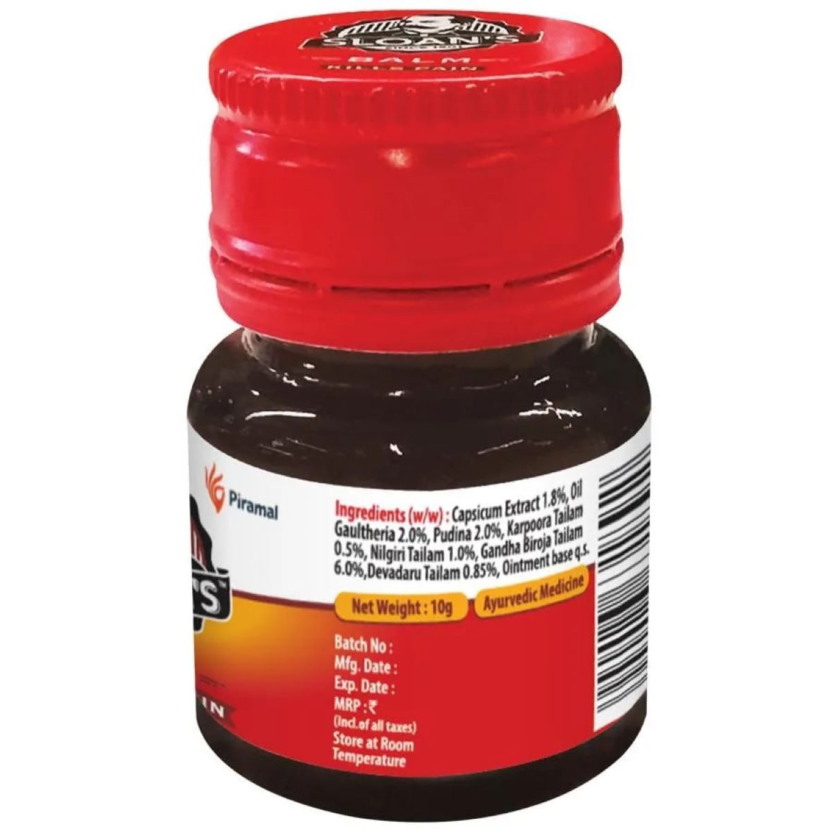 Sloan's Balm, 10 gm Price, Uses, Side Effects, Composition - Apollo ...