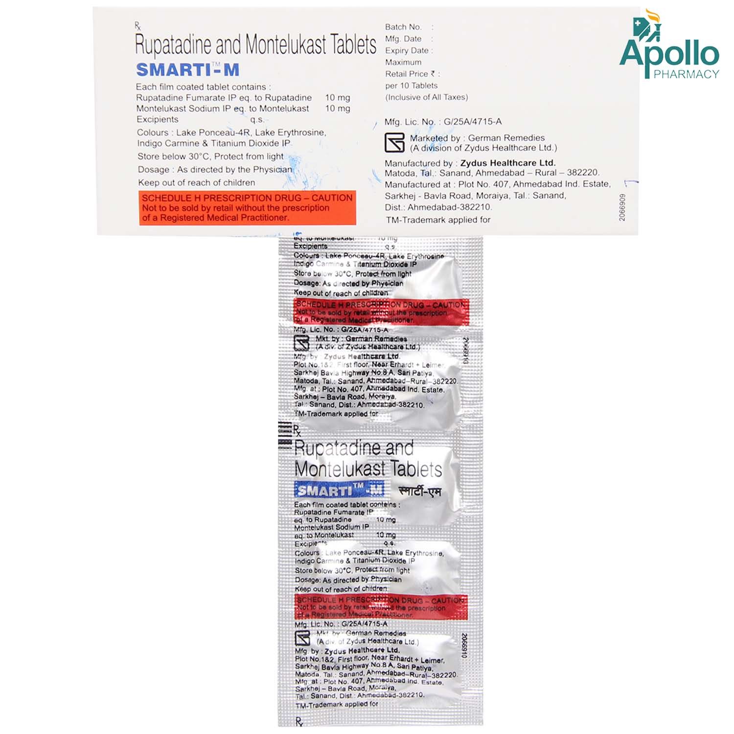 SMARTI M TABLET Price, Uses, Side Effects, Composition - Apollo Pharmacy