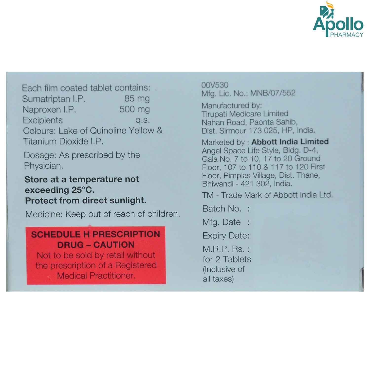 Snapit Tablet 2's Price, Uses, Side Effects, Composition - Apollo Pharmacy