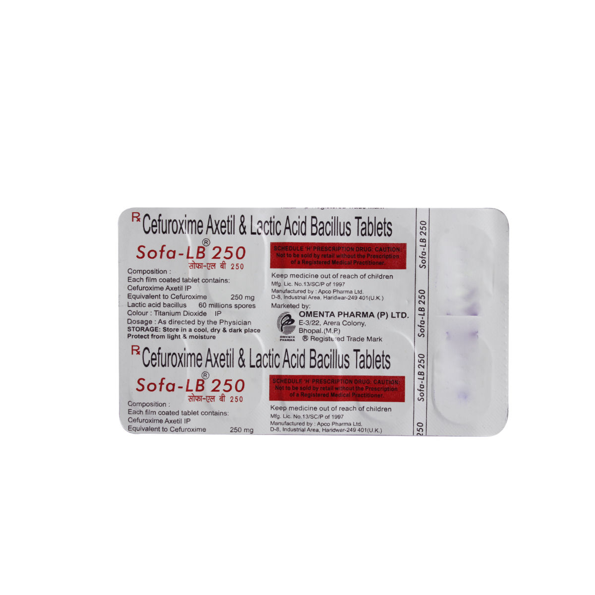 Sofa LB 250mg Tablet 10's Price, Uses, Side Effects, Composition ...
