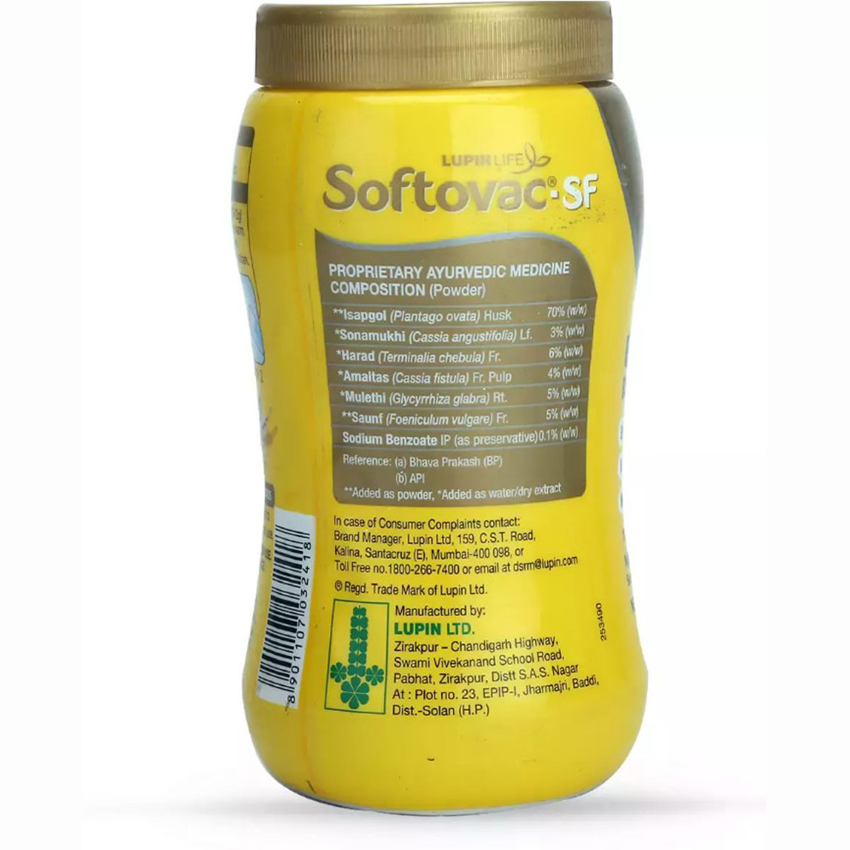 Softovac-SF Sugar Free Bowel Regulator Powder, 250 gm Price, Uses, Side ...