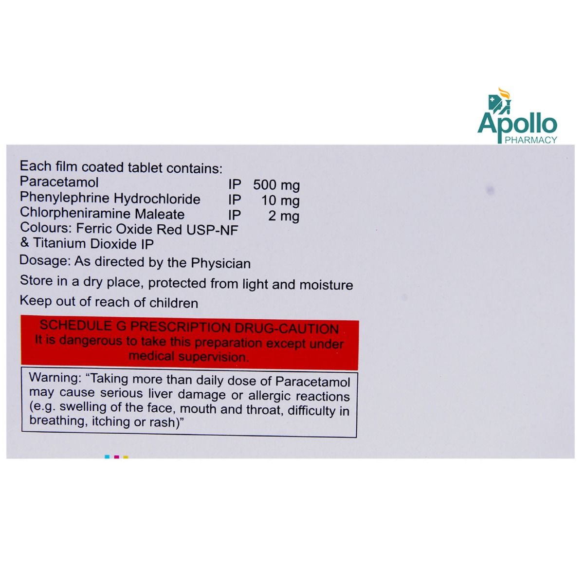 Solvin Cold Tablet 10's Price, Uses, Side Effects, Composition - Apollo ...