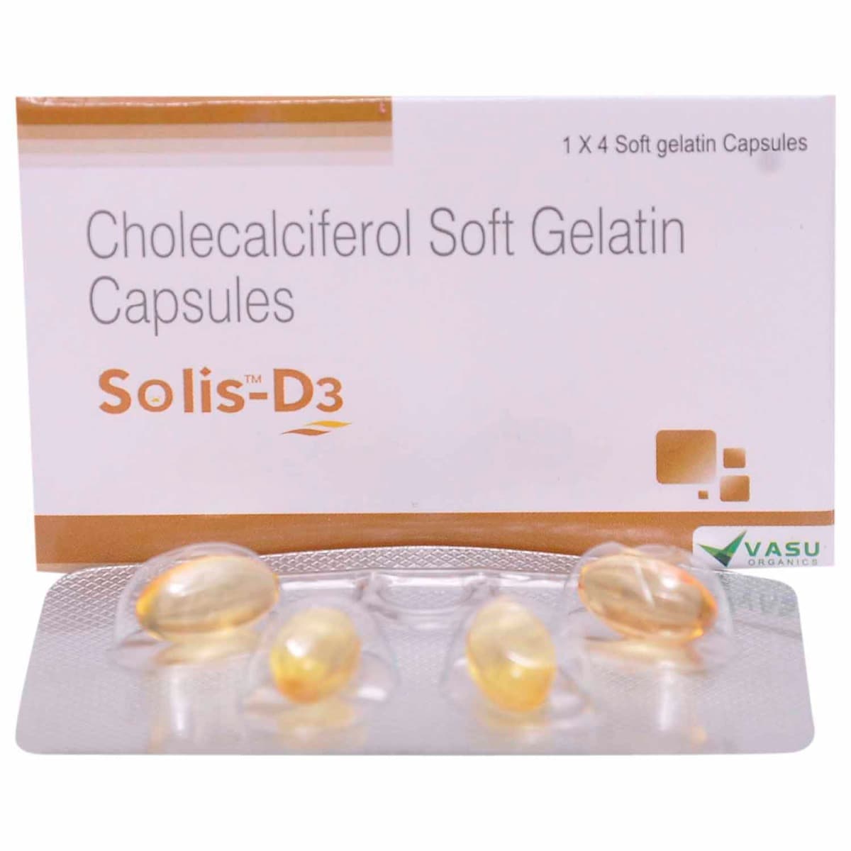 Solis D3 Capsule 4's Price, Uses, Side Effects, Composition - Apollo ...