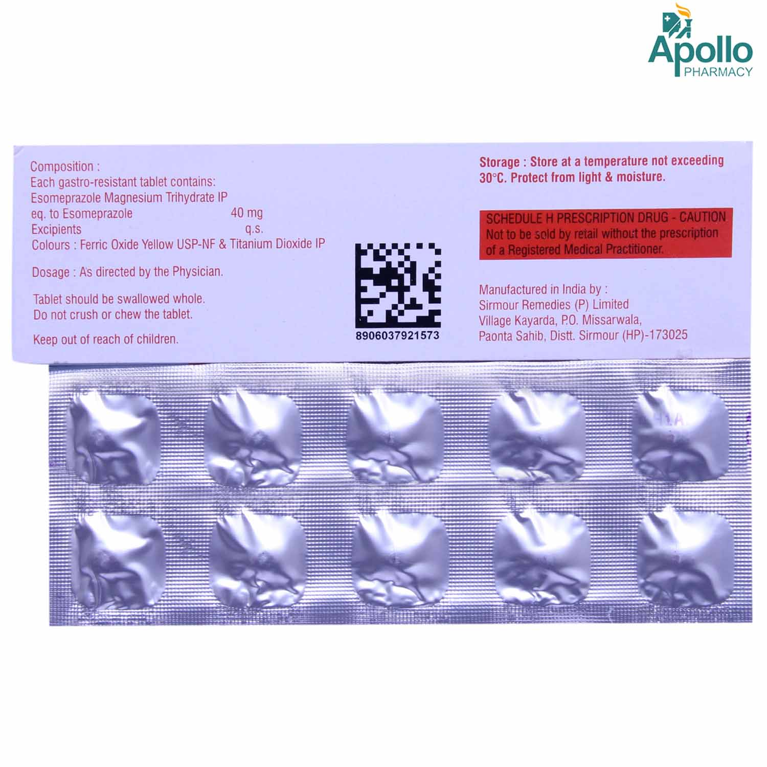 SOMIFIZ 40MG CAPSULE Price, Uses, Side Effects, Composition - Apollo ...