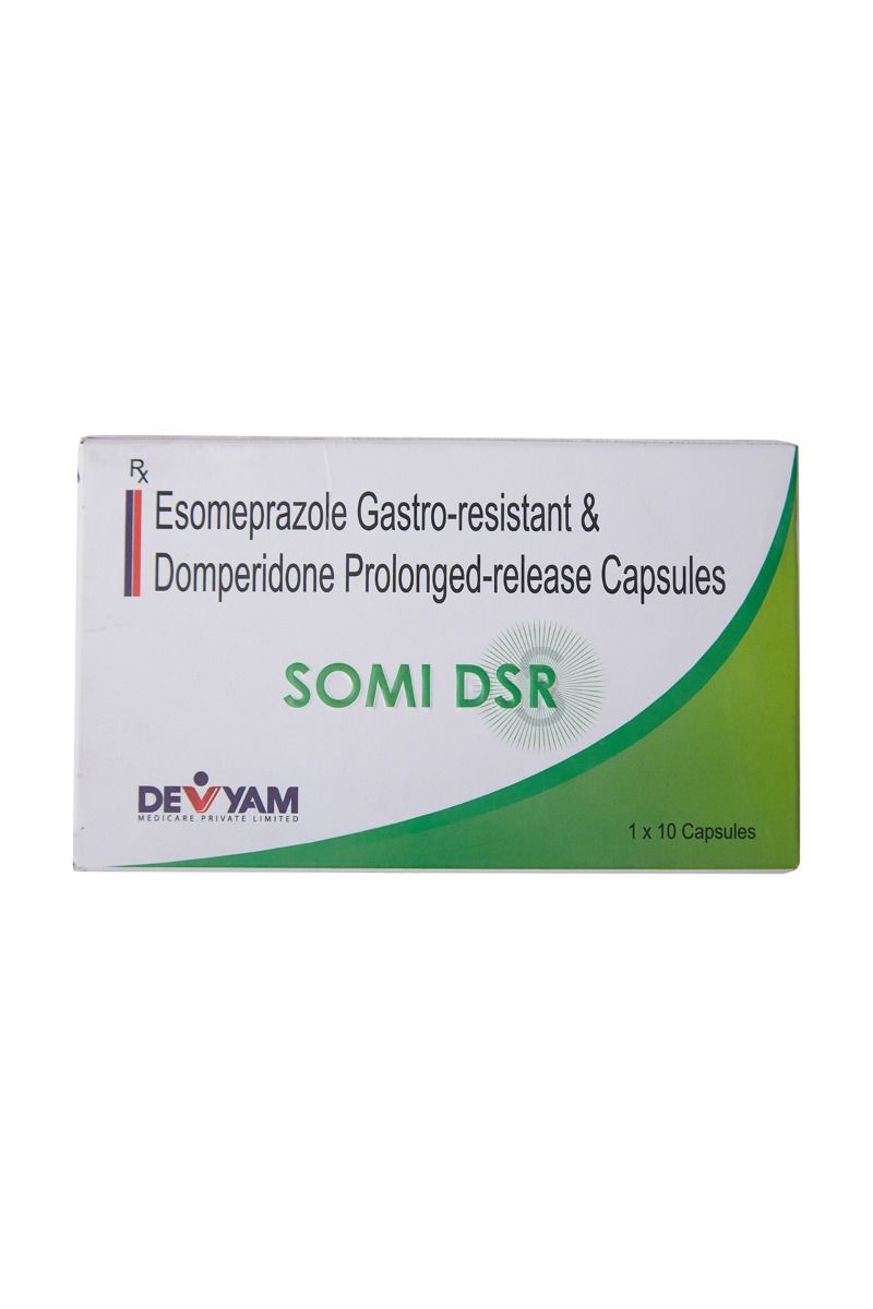 Somi DSR Capsule 10's Price, Uses, Side Effects, Composition - Apollo ...